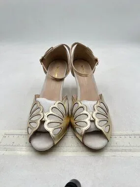 XYD | Shoes | Xyd Ivory Dance Ballroom Latin Jazz Kitten Heels Peep Toe ...